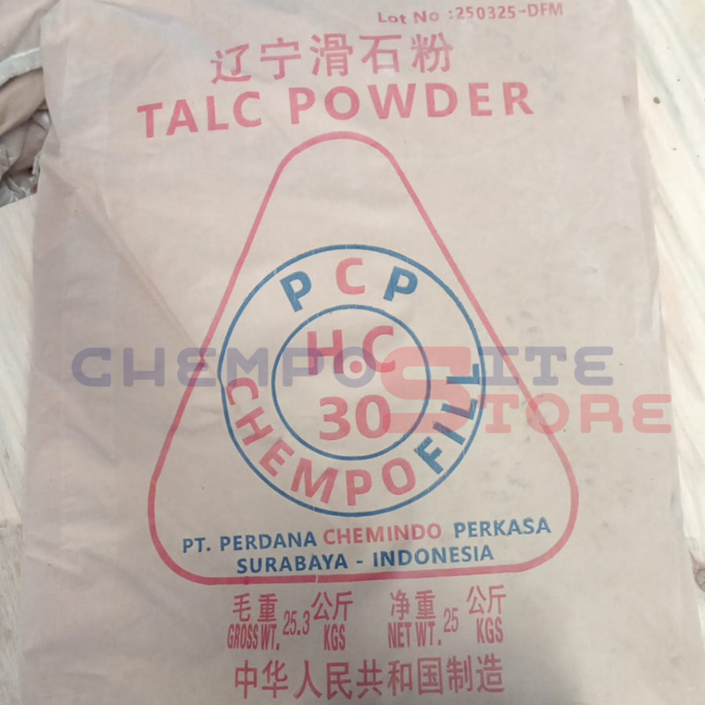 Jual Talc Powder Haichen @25kg / talk bubuk / talc powder | Shopee Indonesia