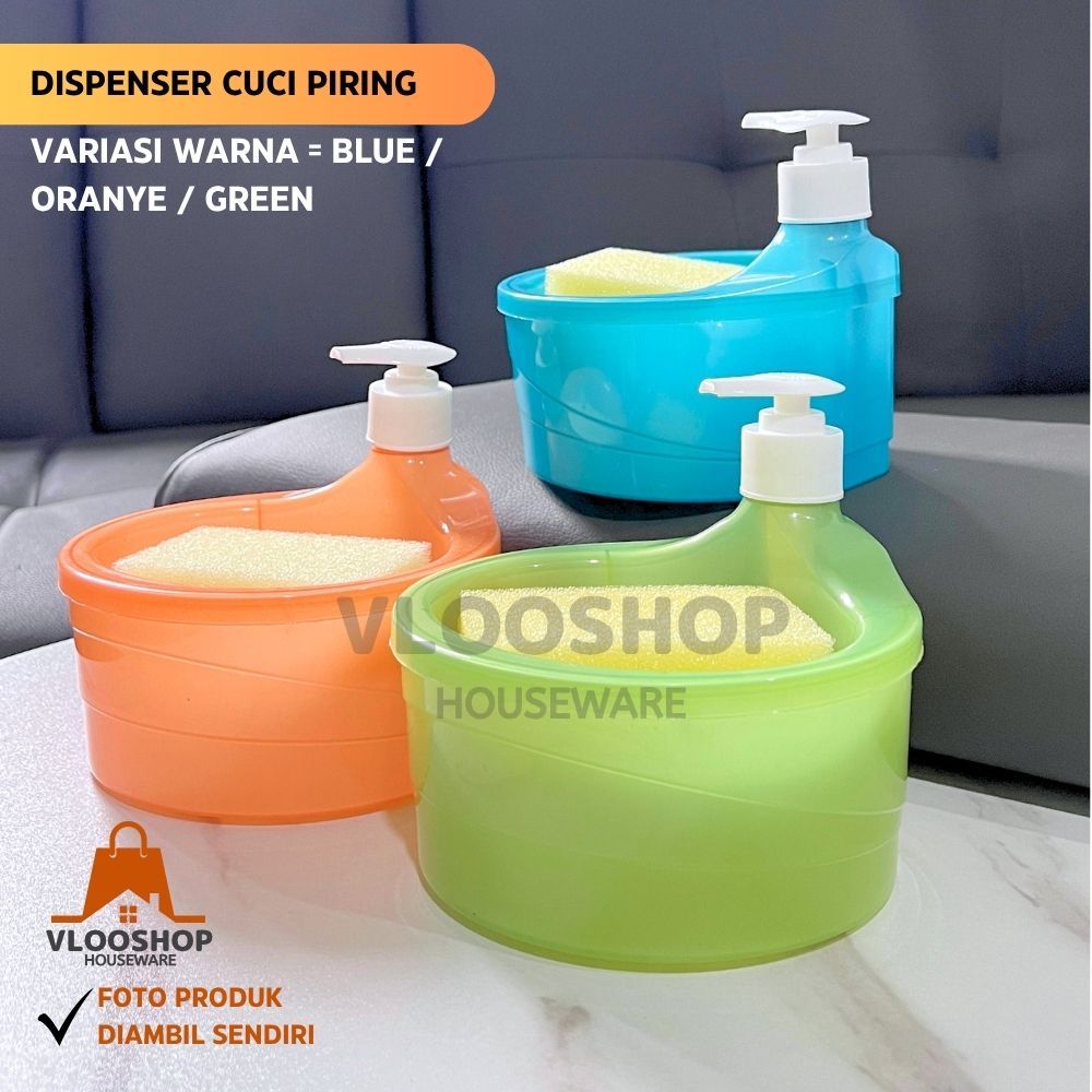 Jual TEMPAT CUCI PIRING 1000ml (2in1) BONUS SPONS CUCI PIRING VIRAL ...
