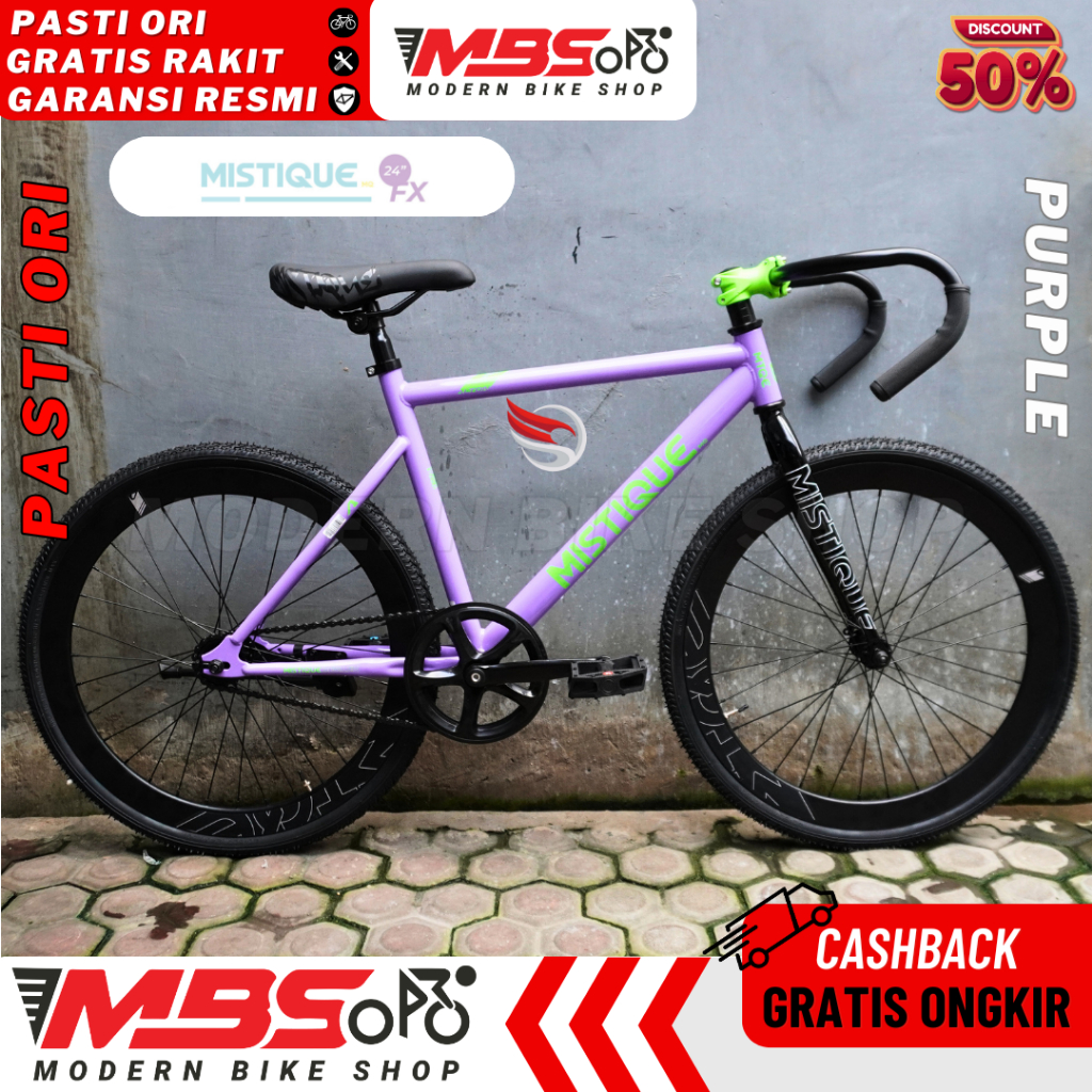 Jual [ PASTI ORI ] ELEMENT ALTON MISTIQUE 24 INCH SEPEDA FIXIE DEWASA ...