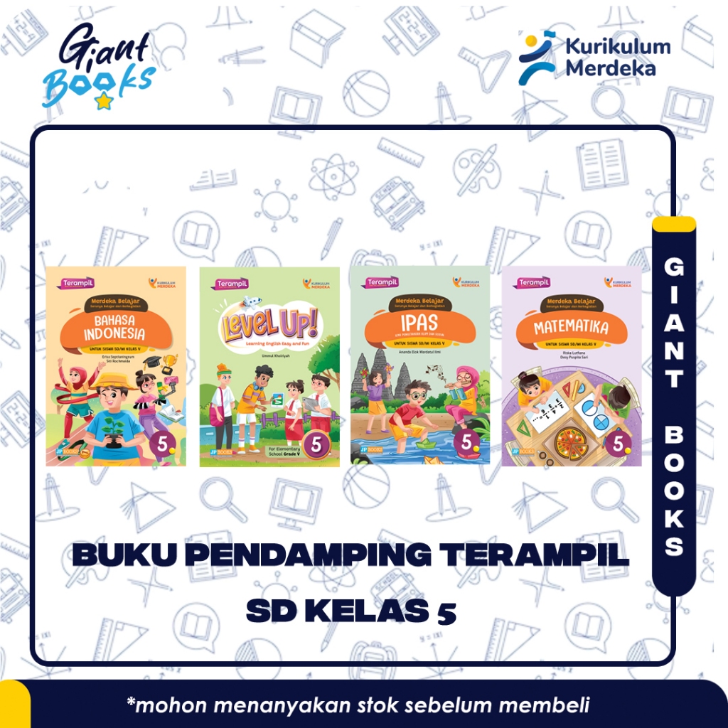 Jual GIANT BOOKS – Buku Teks Siswa Pendamping Terampil Kurmer Sekolah Sd Kelas 5 - Kurikulum ...