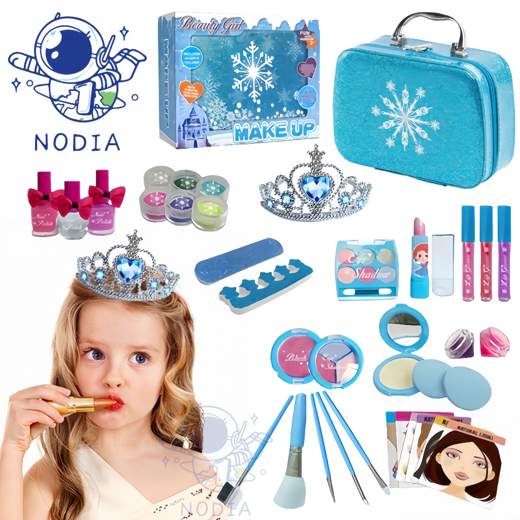Jual NODIA Mainan Make Up Anak Set Kosmetik Mainan Make Up Hadiah Gadis ...