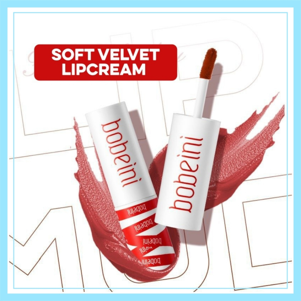 Jual BOBEINI 2in1 Lipstik and Blush On Lip Cream Soft Clay Milk Velvet ...