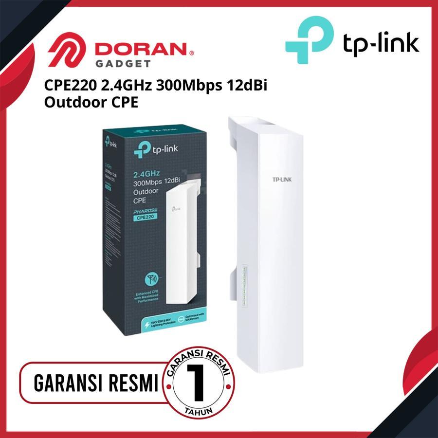 Jual TP-LINK CPE220 300Mbps 12dBi Outdoor CPE Router 2.4 ghz CPE 220 TP ...