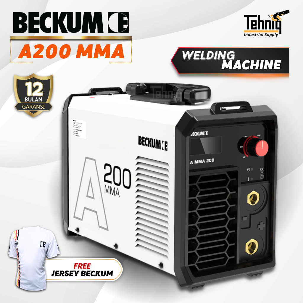 Jual Mesin Las BECKUM A MMA 200 Inverter Welding Mesin Las Listrik | Shopee Indonesia