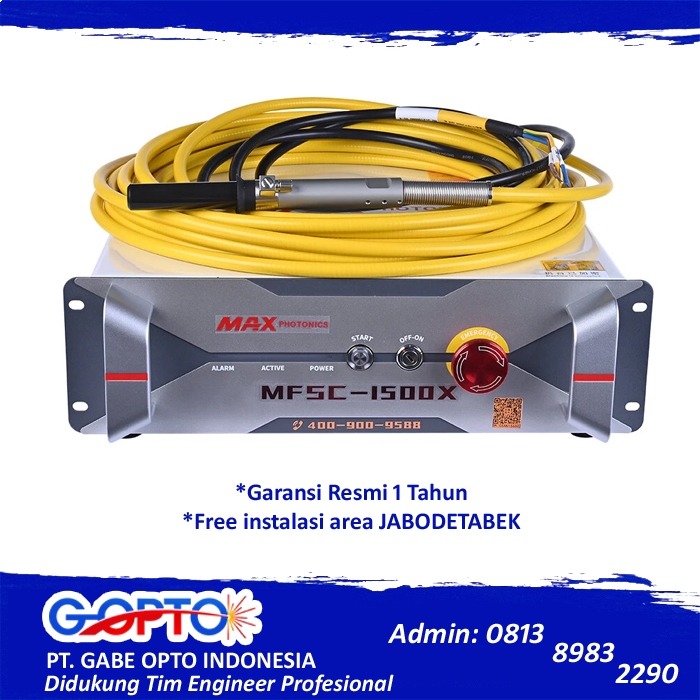 Jual 1500 W Max Laser Source For Fiber Laser Cutting Machine CE Version ...