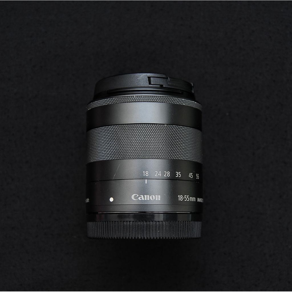 Jual Lensa Kit Canon Mirrorlless EF-M 18-55mm STM | Shopee Indonesia