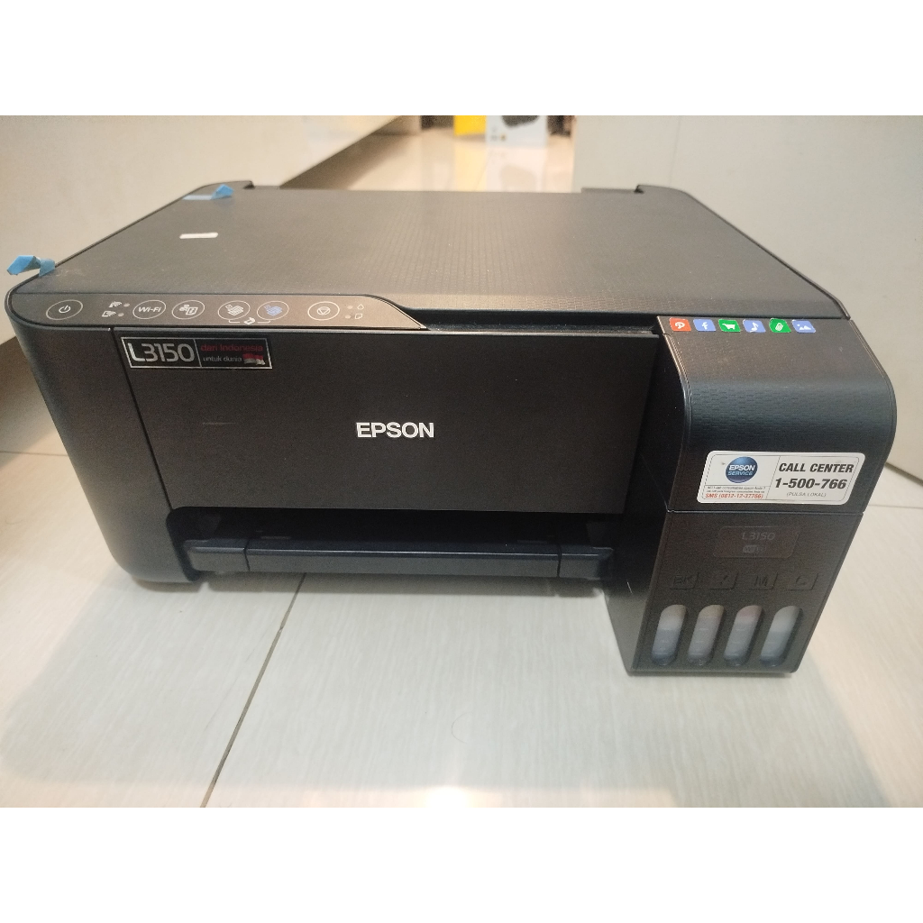 Jual Printer Epson L3150 Bekas - Blank Print, Nyala Normal, Engsel ...