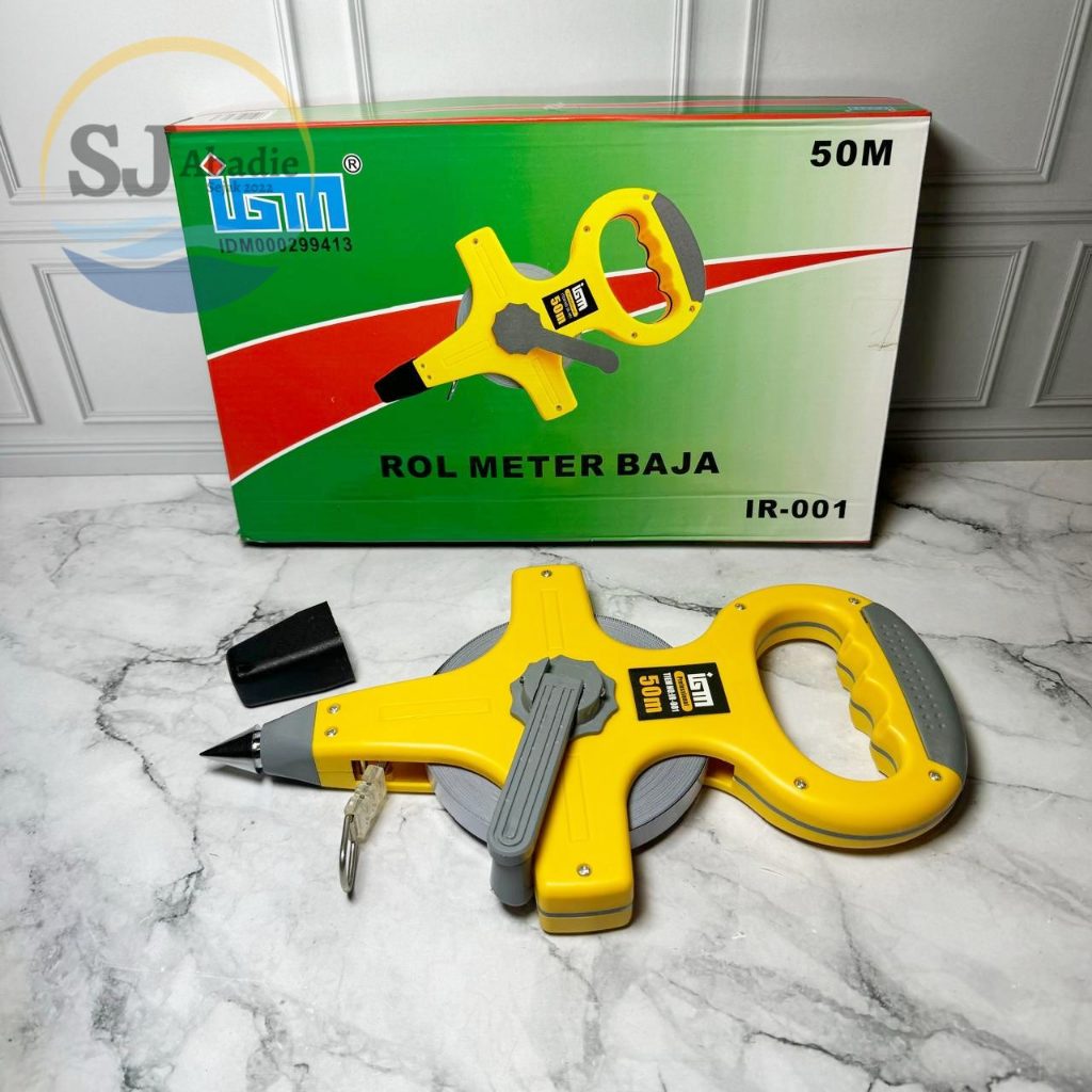 Jual (1 PC) IGM Meteran Rol Terbuka Body Baja - Steel Measuring Tape 30 ...
