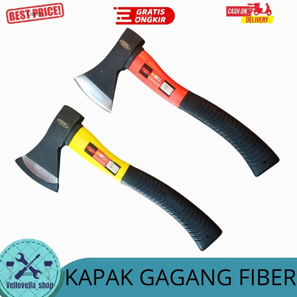 Jual Kapak gagang fiber / kapak genggam gagang fiber | Shopee Indonesia