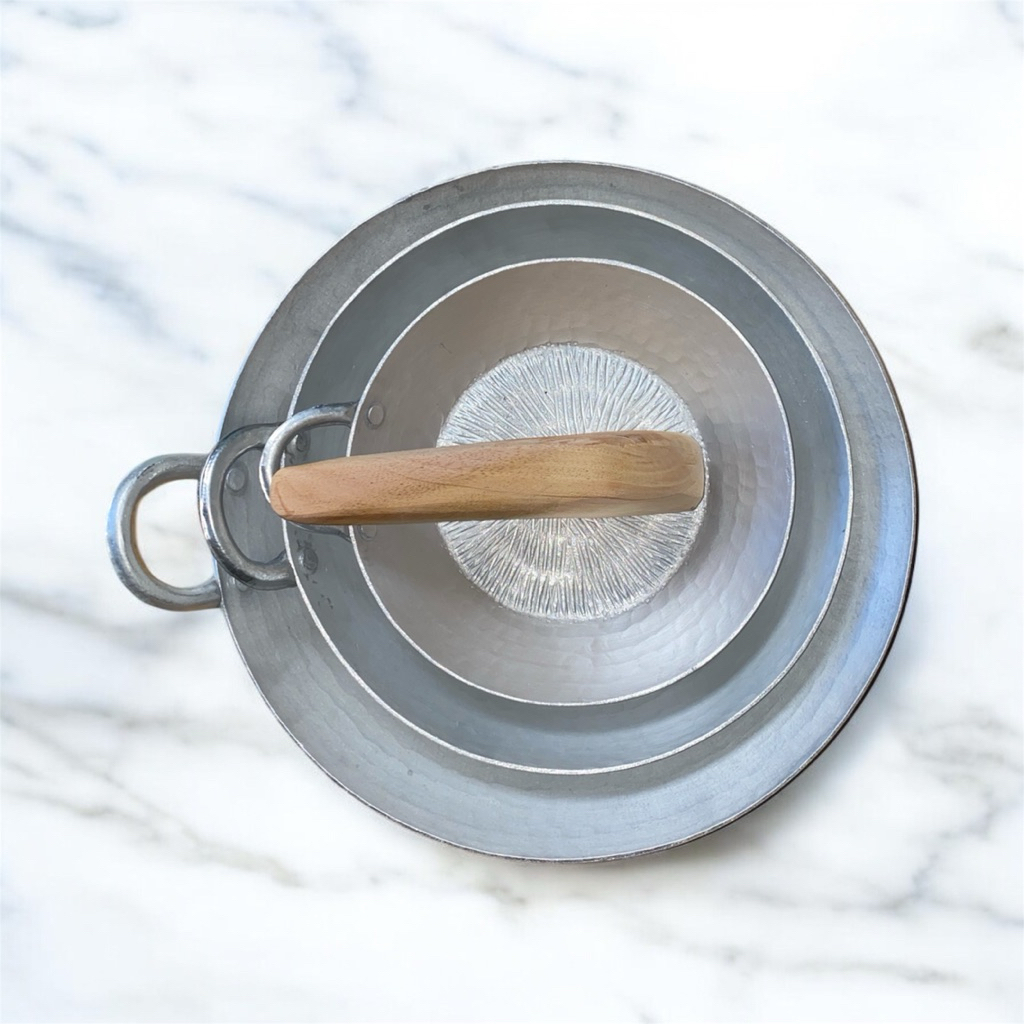 Jual Cobek Pegangan Alumunium Gratis Ulekan Kayu | Shopee Indonesia