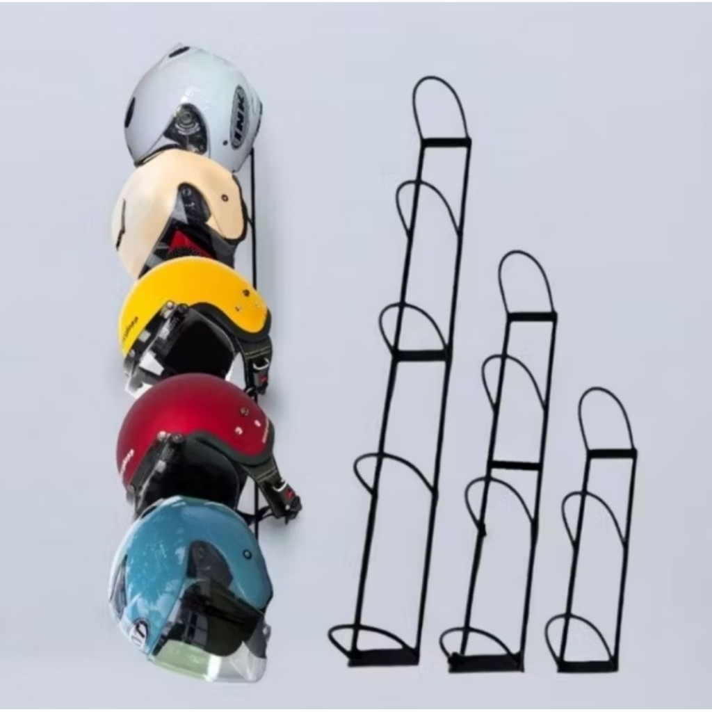 Jual Rak helm gantung / rak helm susun / rak helm serba guna | Shopee ...