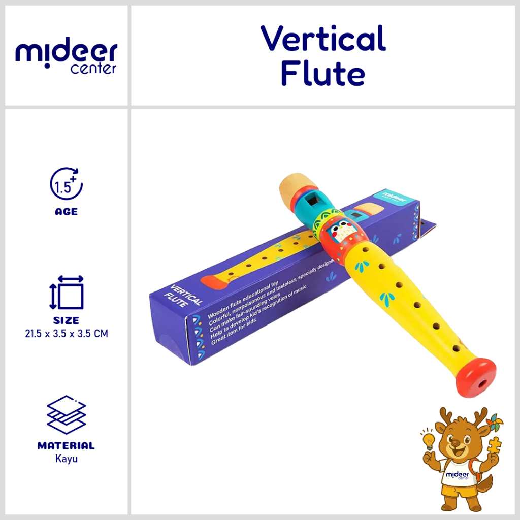 Jual Mideer Alat Musik Tiup Suling Kayu | Vertical Flute & Seruling ...