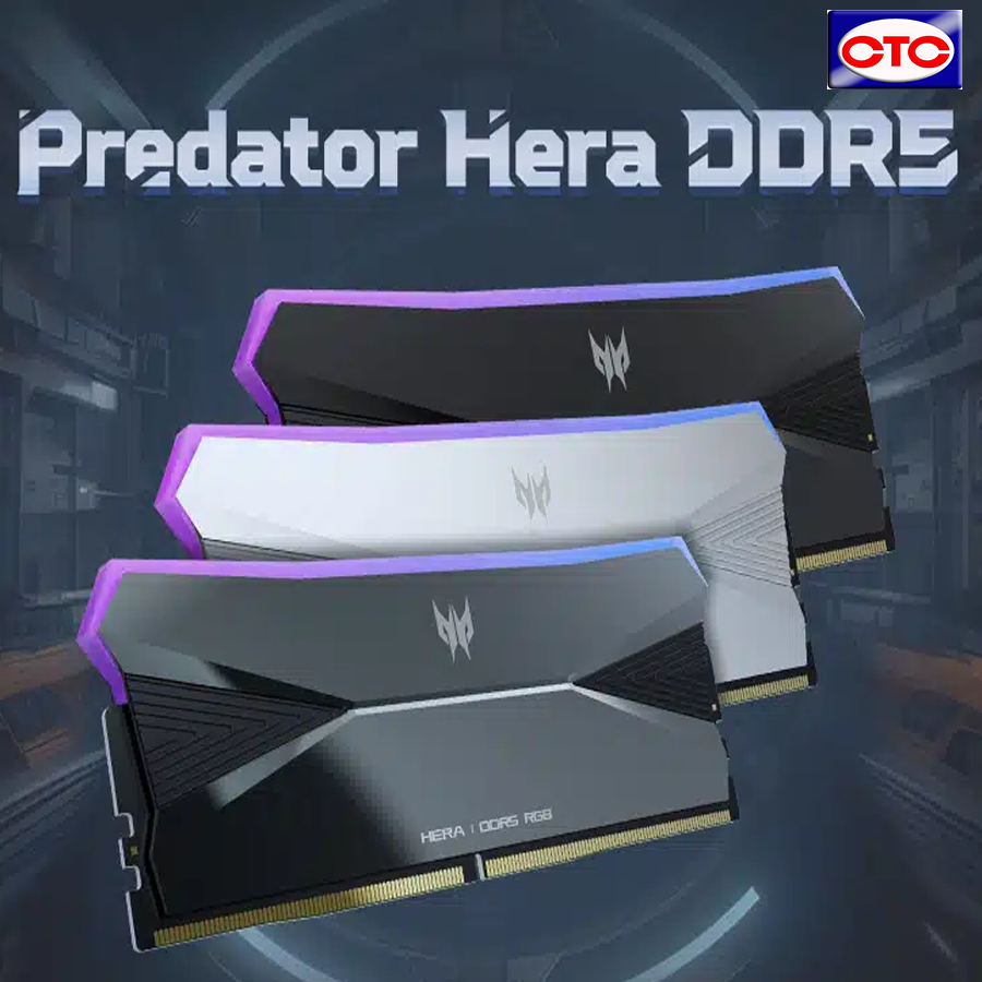 Jual ACER PREDATOR HERA DDR5 PC5-64000 8000MHz 32GB ( 2x16GB ) | Shopee ...