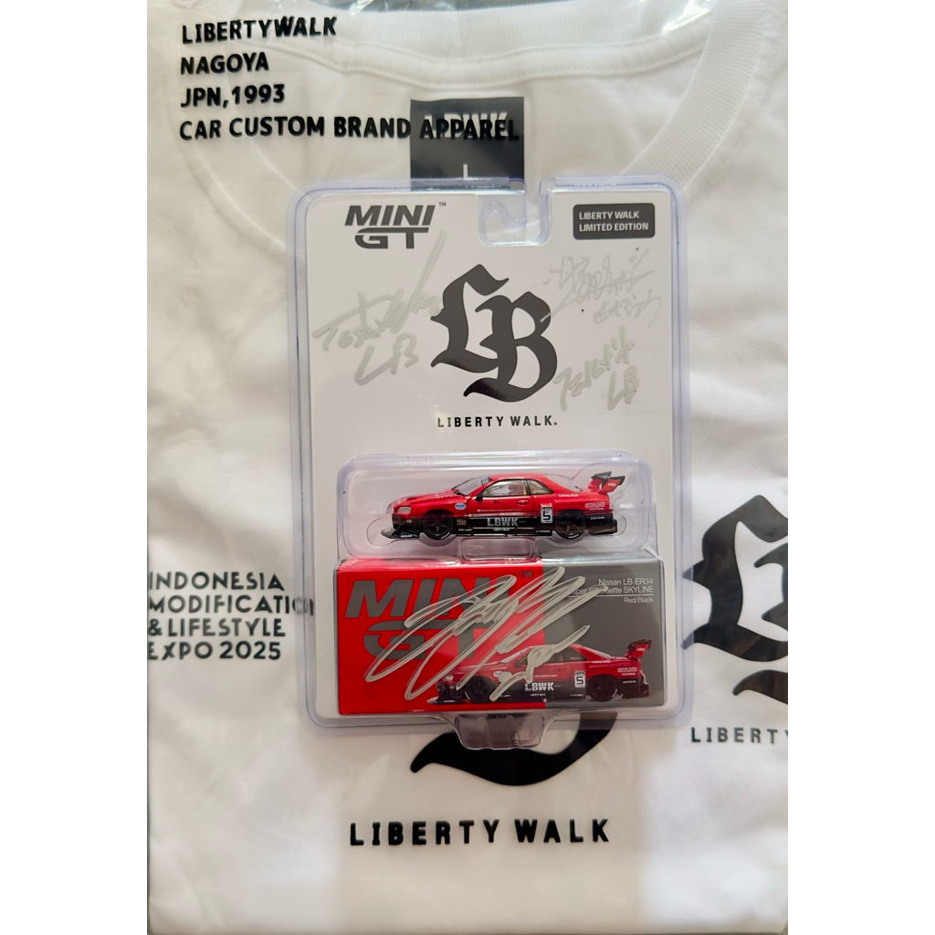 Jual Mini GT LBWK Nissan LB ER34 IMX 2025 Semarang | Shopee Indonesia