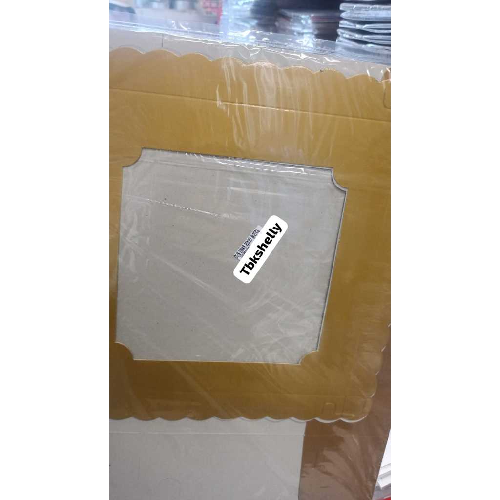 Jual DUS EMAS/GOLD UKURAN 25X25 REPACK ISI 2PCS | Shopee Indonesia
