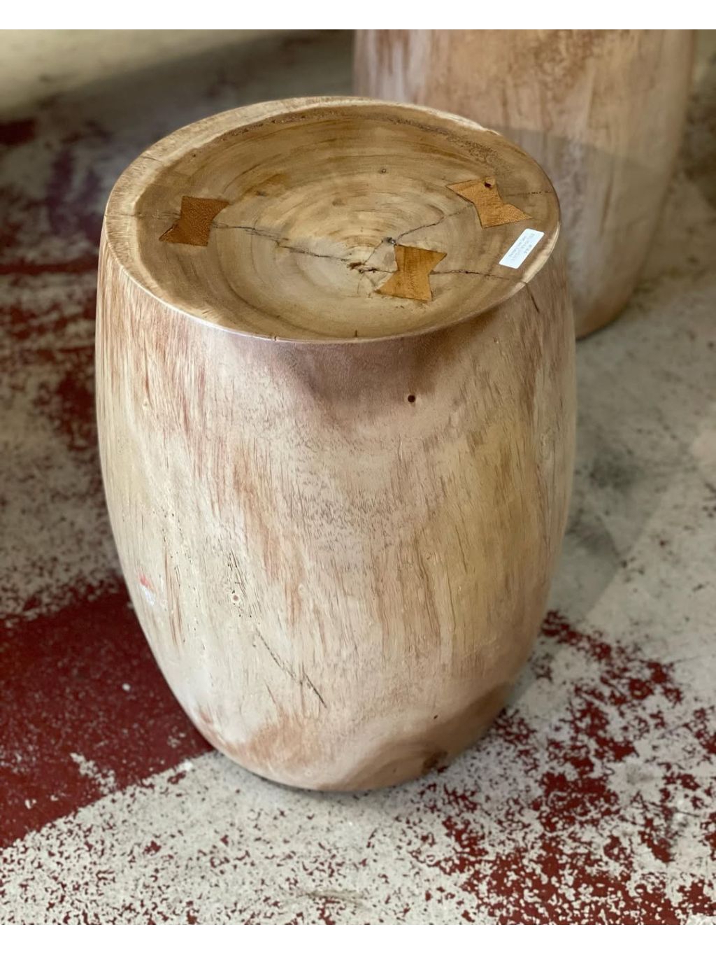 Jual (Kayu Lama) Bangku Stool kayu trembesi | Shopee Indonesia