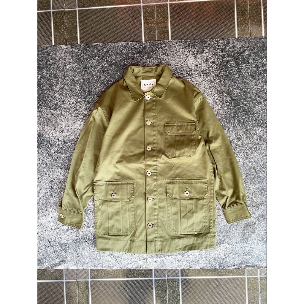 Jual Chore jacket Army upper hights | Shopee Indonesia