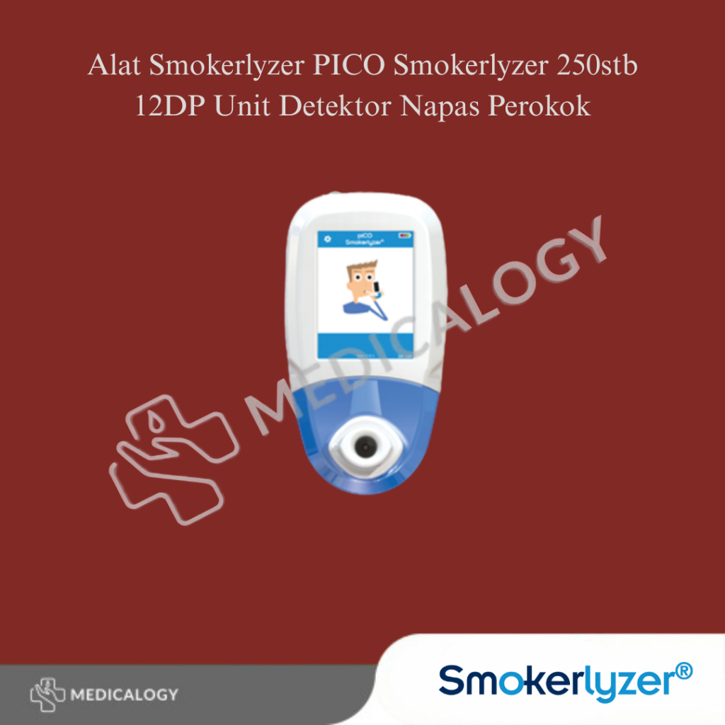 Jual Alat Smokerlyzer PICO Smokerlyzer 250stb 12DP Unit Detektor Napas ...