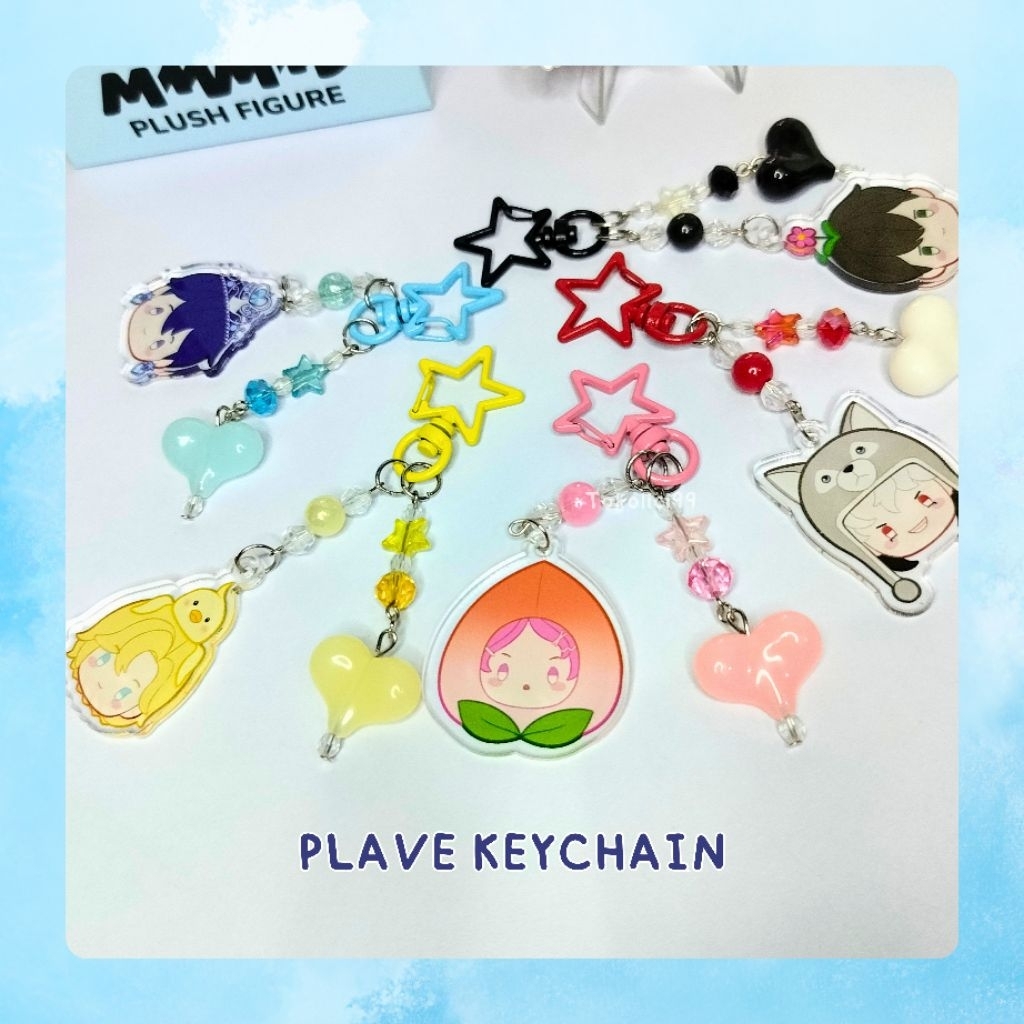 Jual PLAVE Bag Charm, Acrylic Keychain / Plave Yejun Noah Bamby Eunho ...