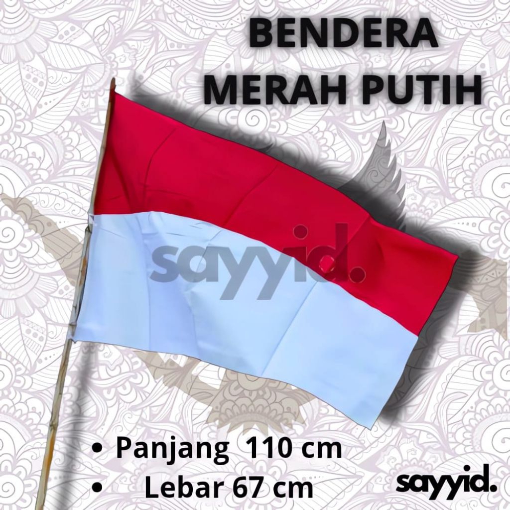 Jual Bendera merah putih size sedang | Shopee Indonesia