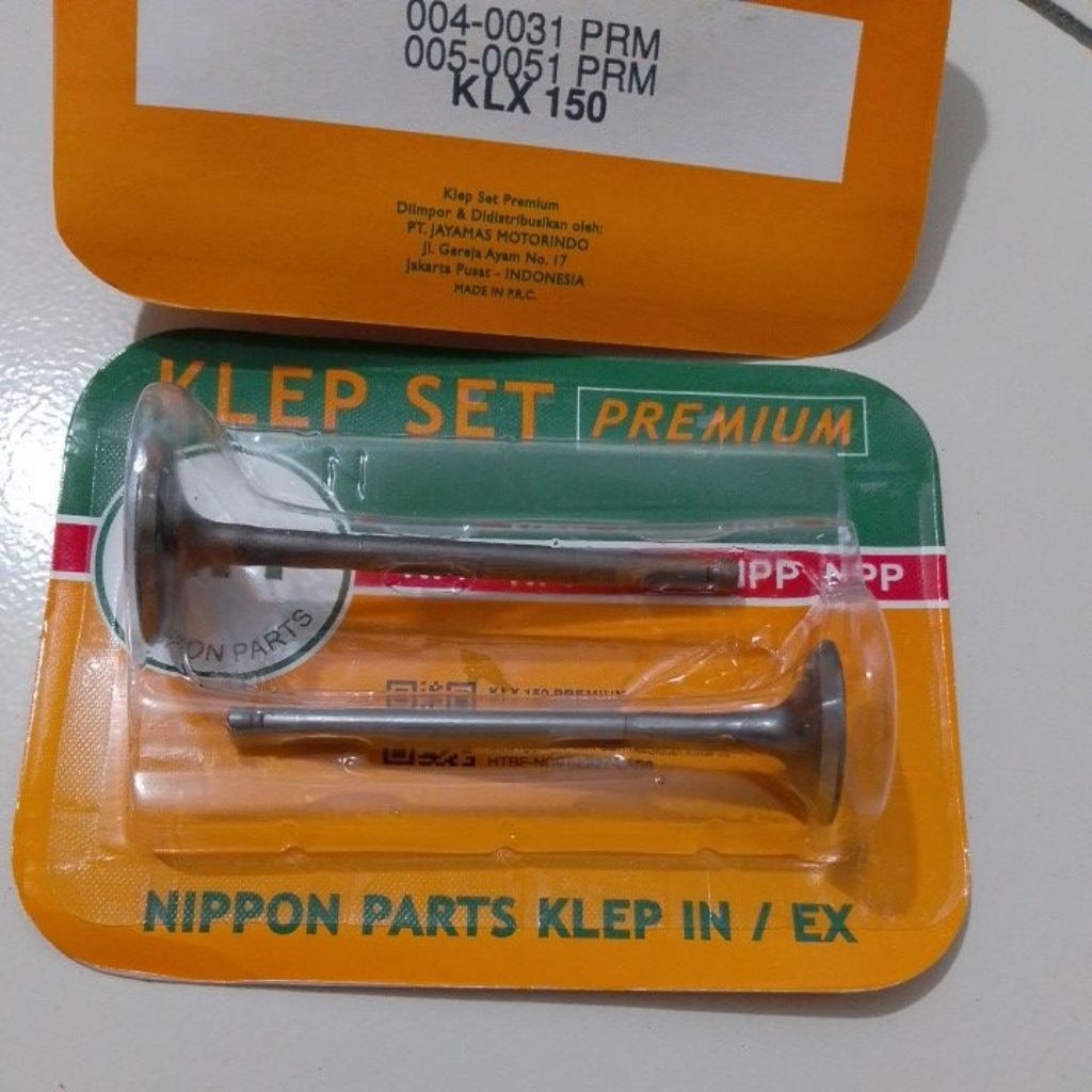 Jual payung klep / klep set KLX 150, D-Tracker NPP | Shopee Indonesia