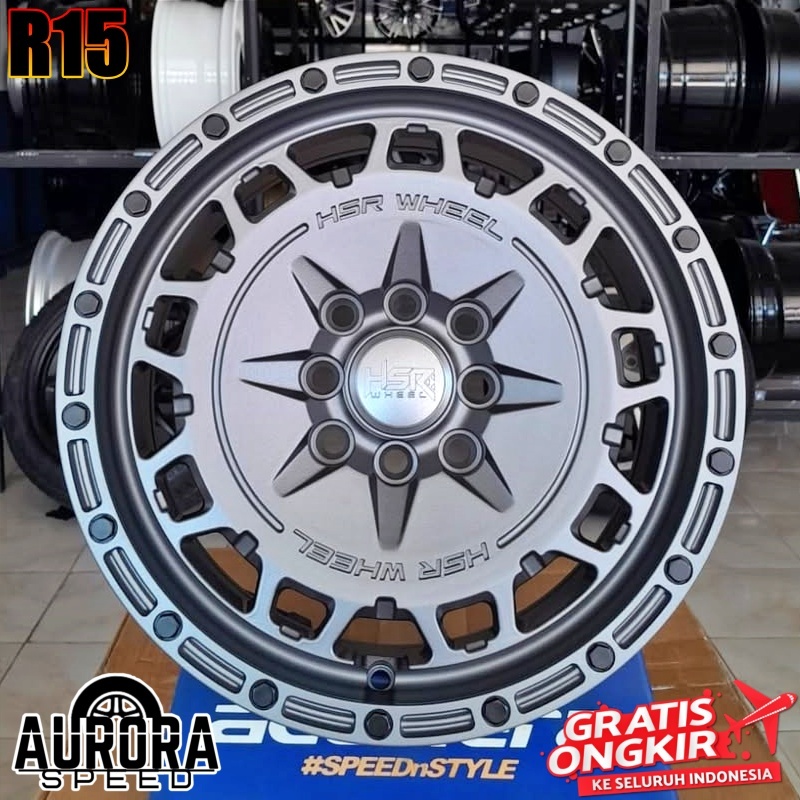 Jual Velg model rally ring 15 untuk mobil Mobilio,Brio,Sigra,Xenia ...