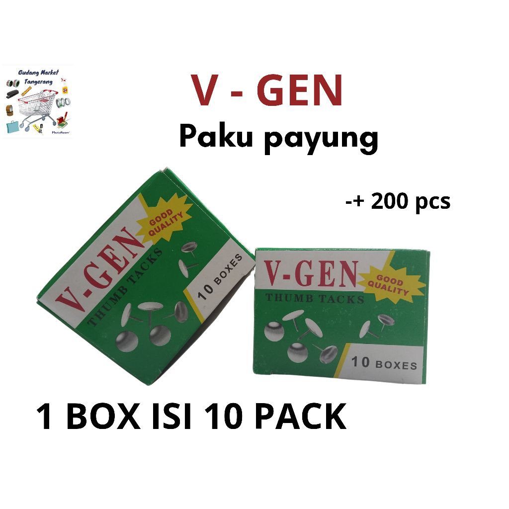 Jual Paku seng / Paku payung 1 box isi 10 Pack | Shopee Indonesia