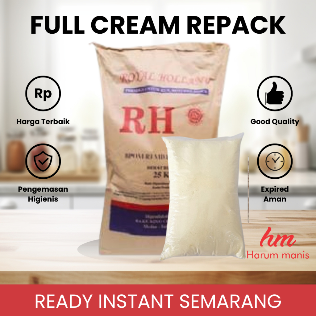Jual Susu Bubuk Full Cream Royal Holland Repack 250g | Shopee Indonesia