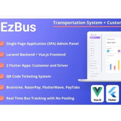 Jual cd aplikasi mobile android ios flutter sim transportasi - EZBus - Transportation Management ...