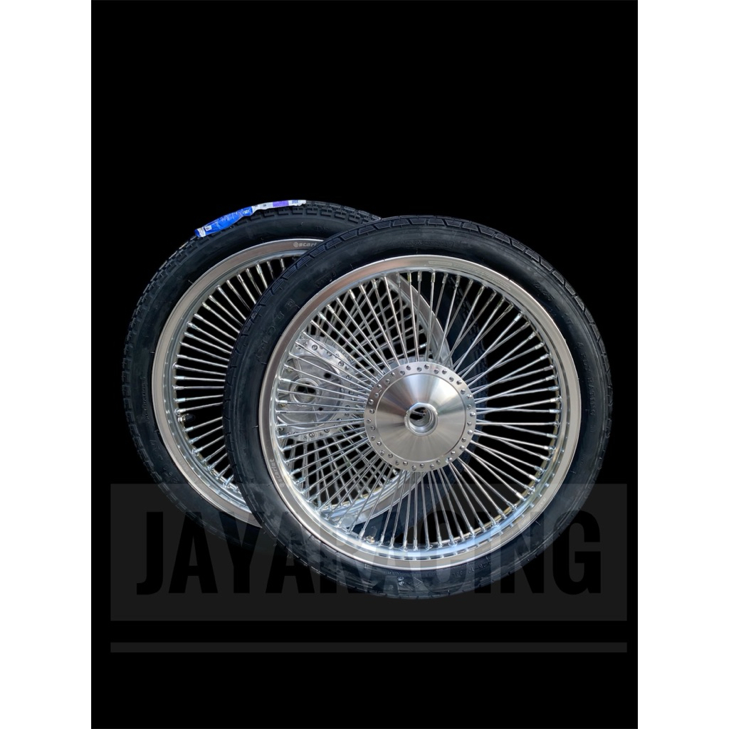 Jual Velg custom classic ring 17 185x160 plus ban Grand SupraX Honda ...