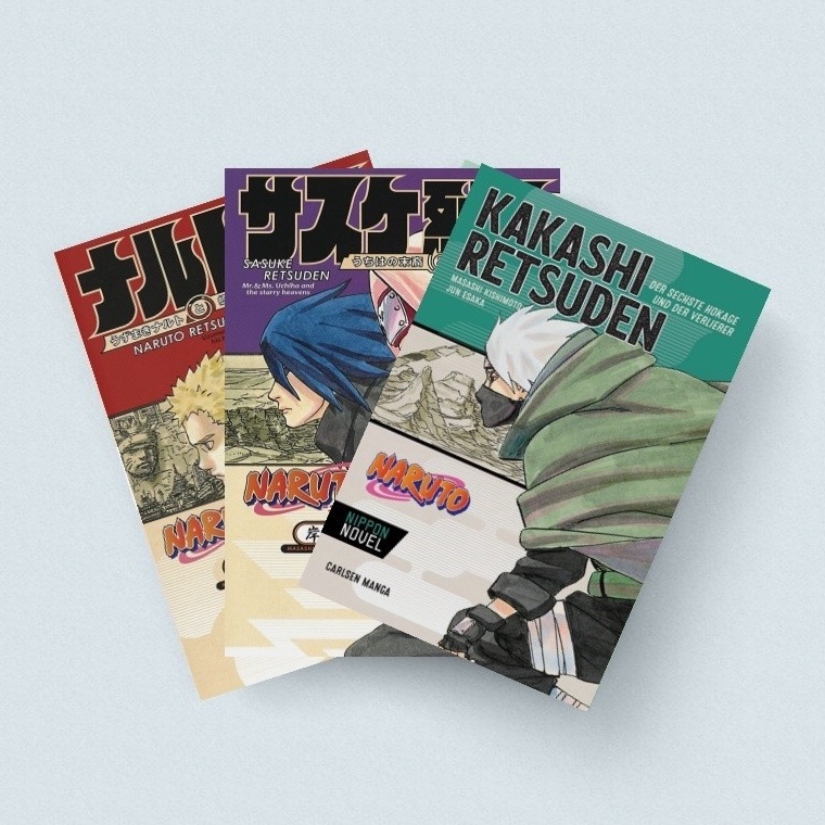 Jual Novel Versi Eng Indo Light Novel NARUTO Retsuden SASUKE Retsuden ...