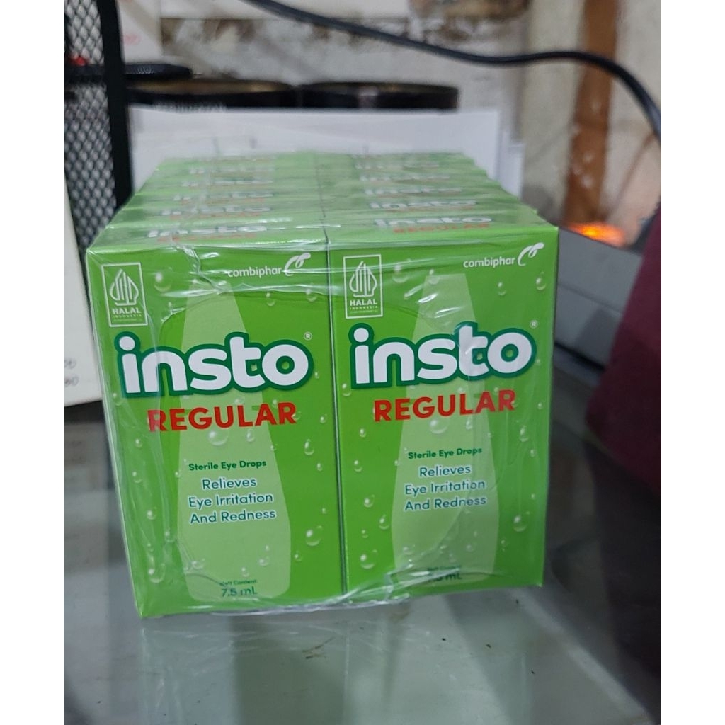 Jual Insto Tetes Mata Kemasan Baru 7.5ml PAK isi 12 botol | Shopee ...