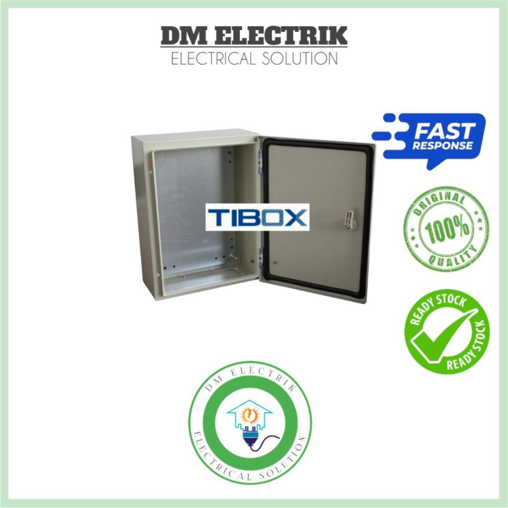 Jual Box Panel Besi Sheet Steel 250x200x150mm TIBOX IP65 | Shopee Indonesia