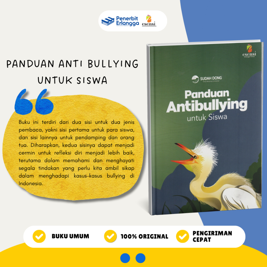 Jual [Erlangga Official] Buku Referensi Umum: Panduan Anti Bullying ...