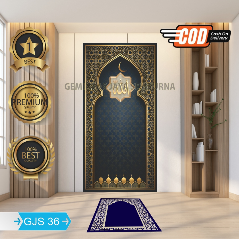 Jual Wallpaper Dinding Mushola - Sticker Dinding Mushola Rumah ...