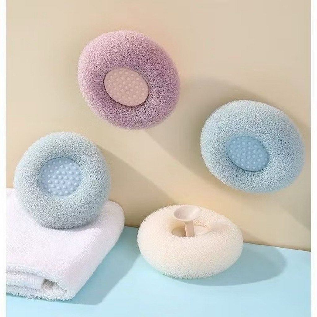 Jual YA Spons Mandi Jaring Lembut Spons Mandi Bulat Penghilang Kulit ...