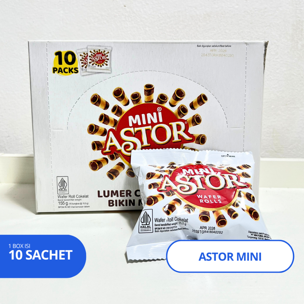 Jual Astor Mini 150gr Box Isi 10 Sachet | Shopee Indonesia