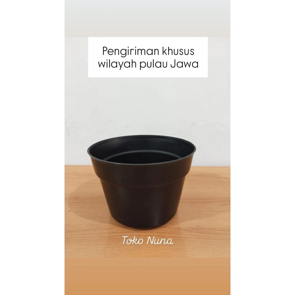 Jual POT HITAM 12 pcs ( 1 lusin ) | Shopee Indonesia
