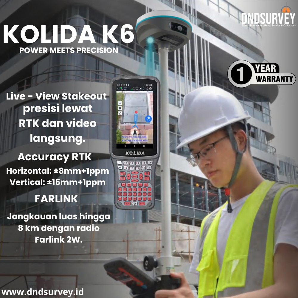 Jual Gps Rtk Kolida K6 Gnss Geodetik Bergaransi | Shopee Indonesia