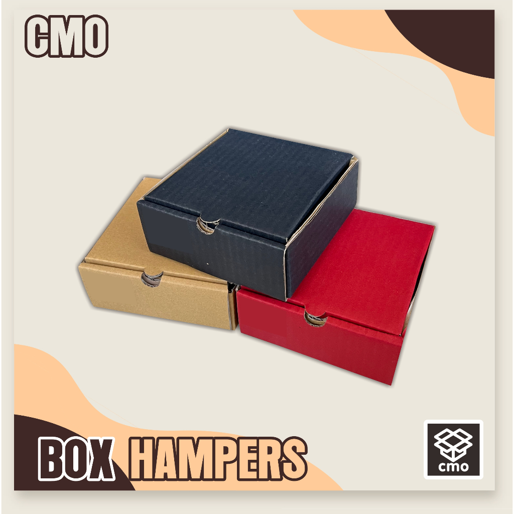 Jual Box Hampers 12x12x5 cm hampers/kado/gift/polos/souvenir | Shopee ...