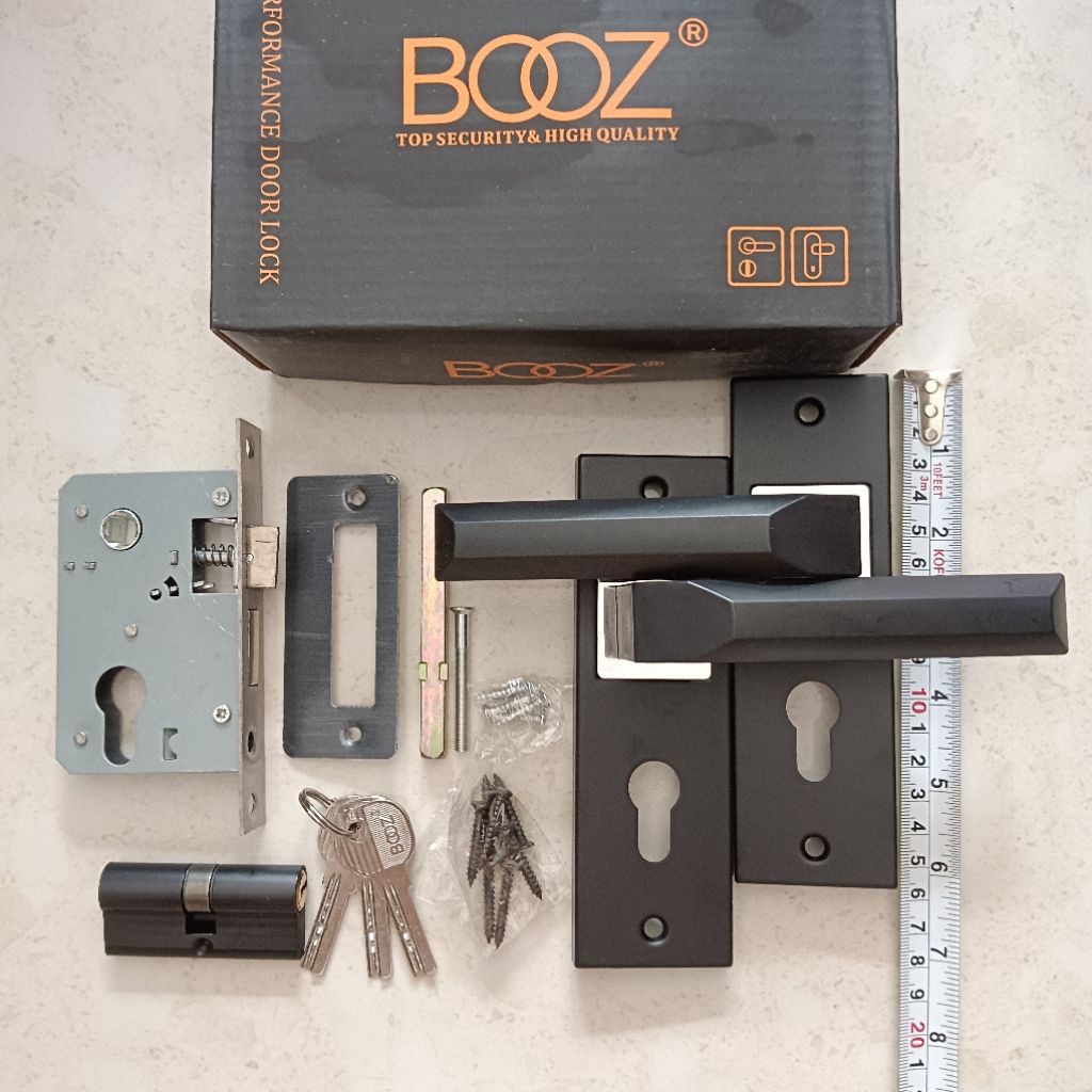 Jual KUNCI PINTU RUMAH BOOZ KECIL SET 16 CM / HANDLE PINTU UKURAN KECIL ...