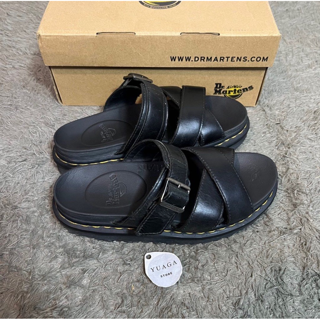 Jual (Size 38) Dr Martens Ryker Sandals Black | Shopee Indonesia