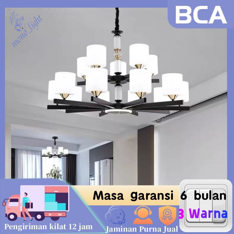 Jual Mono_Light lampu gantung ruang tamu aesthetic hiasan lampu plafon ...
