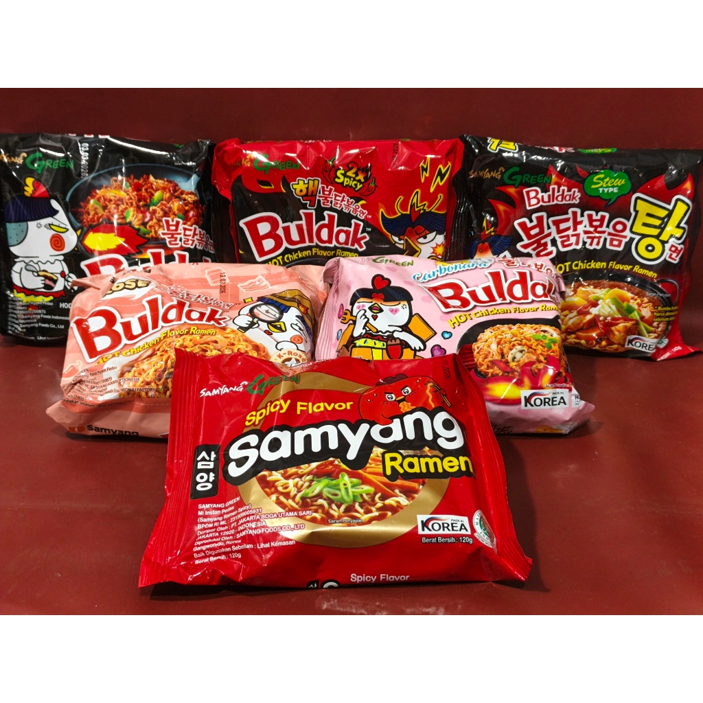 Jual Samyang Hot Chicken Ramen Varian 140g - Hot Chicken Ramen | Hot ...