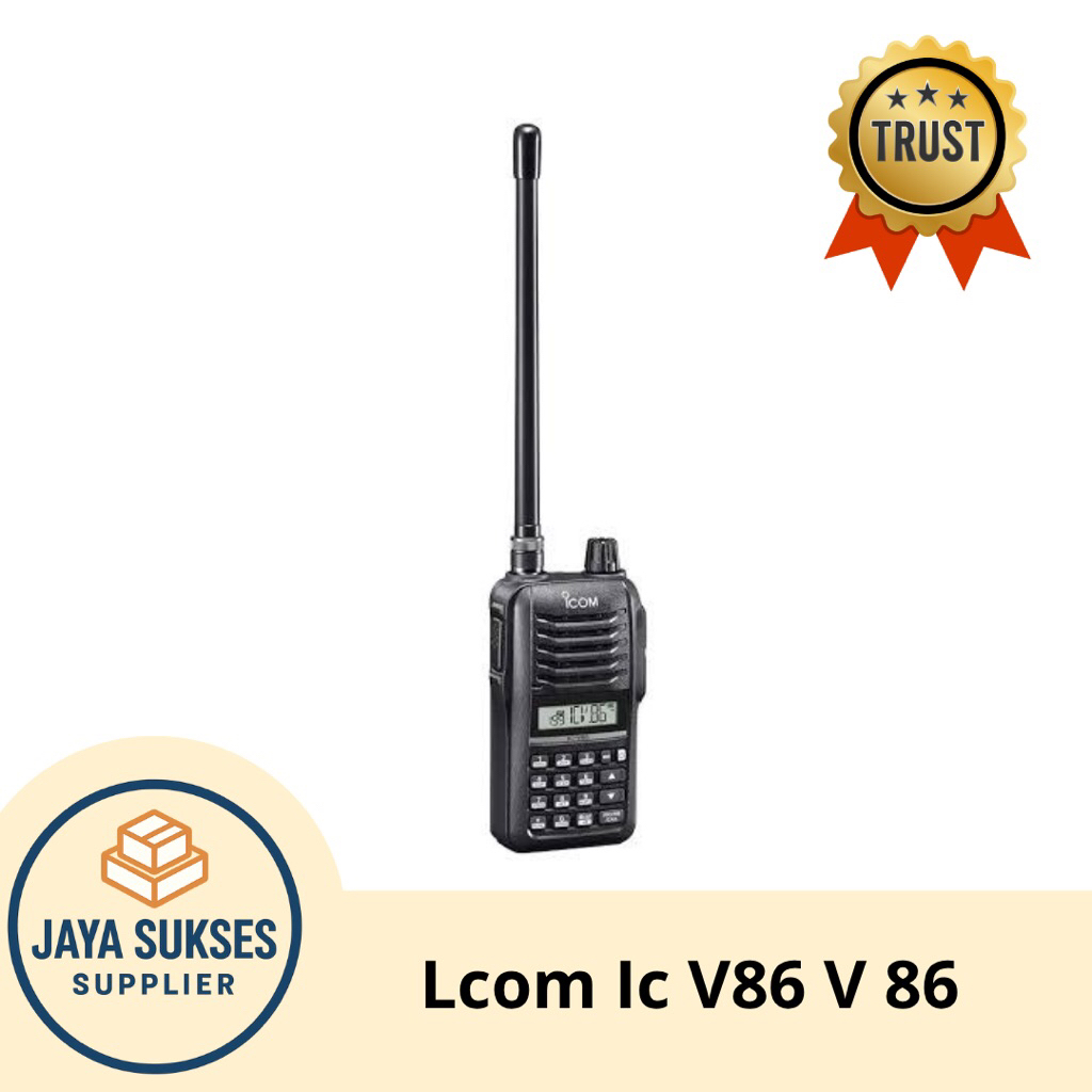 Jual 【100%Ori】Icom Ic V86 V 86 Singleband VHF 136-174Mhz HT Icom v86 v-86 Up To 7Watt | Shopee ...