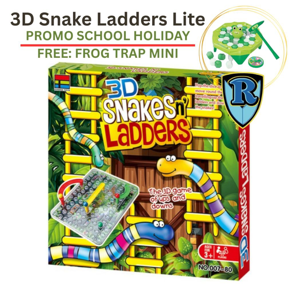 Jual Ular Tangga 3D Snake Ladder Simple Lite Edition | Shopee Indonesia