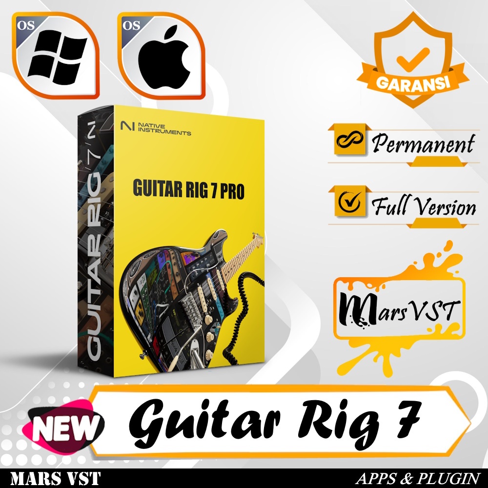 Jual (Win/Mac) Guitar Rig 7 Pro Full Versi Permanent Terupdate | Shopee ...