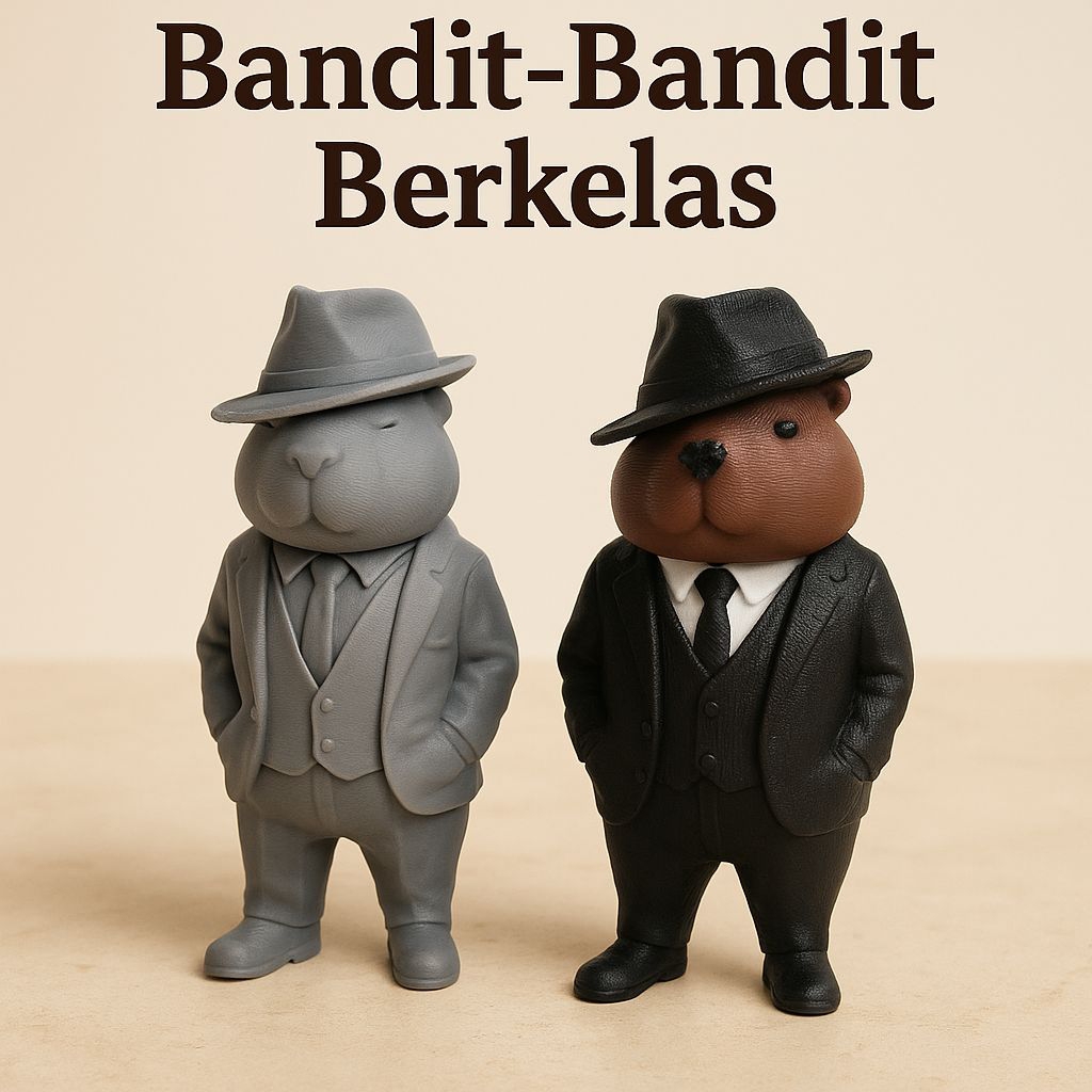 Jual Bobrito Bandito - Patung Capybara Mafia 3D Lucu & Unik | Shopee ...