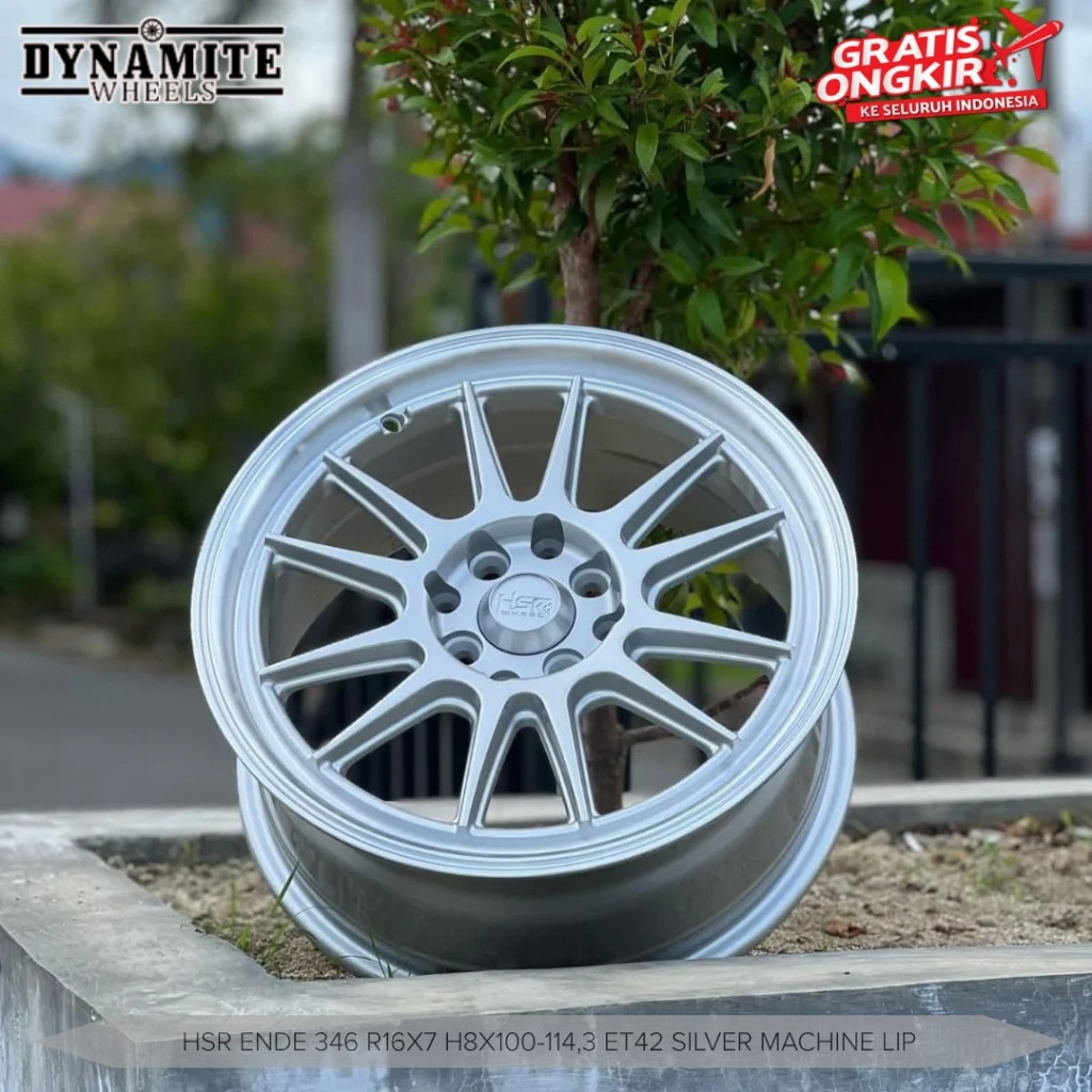 Jual VELG RACING RING 16 MODEL JARI JARI HSR ENDE RATA BODY MOBIL JAZZ AVANZA YARIS FRED MOBILIO ...