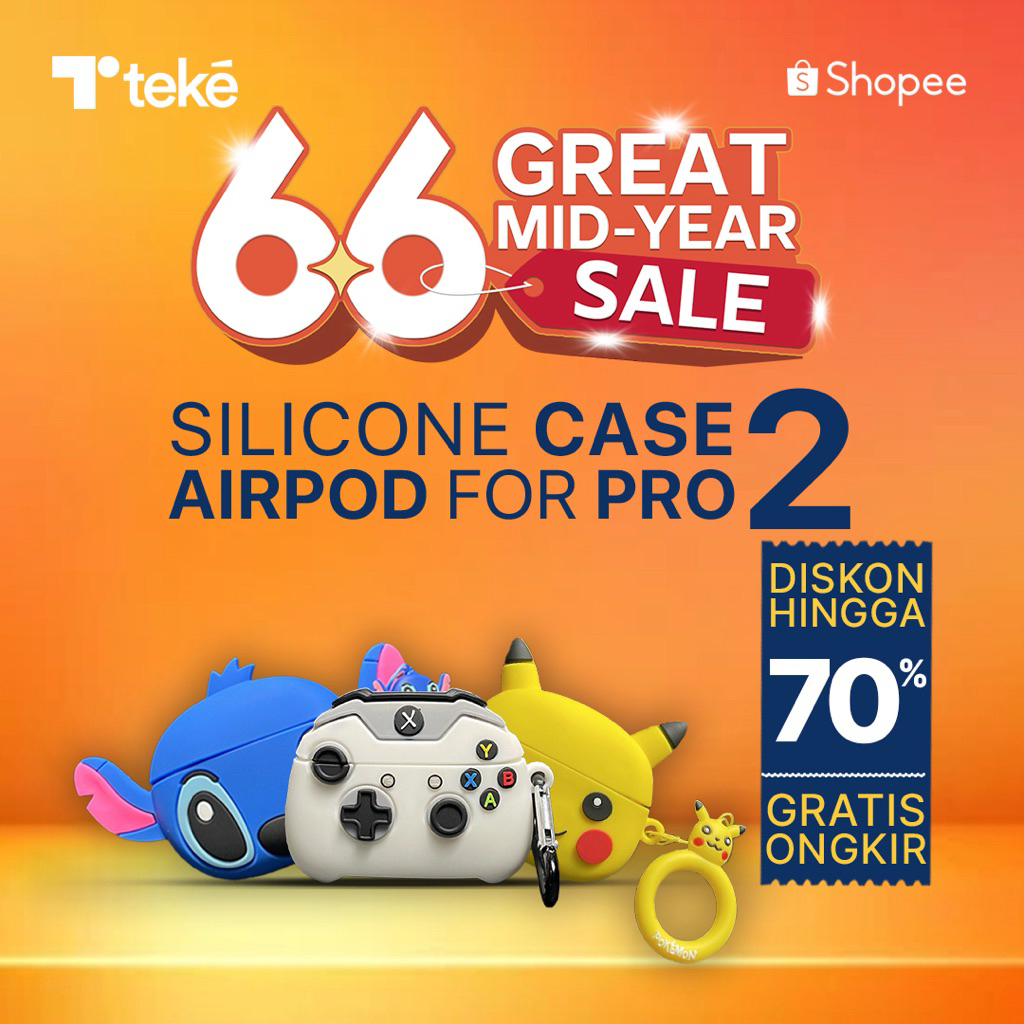 Jual Silicone Case Character for AirPods Pro 2 (AirPods Pro 2nd ...